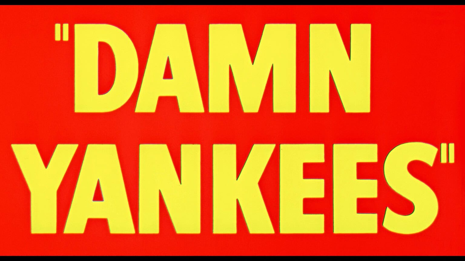 Damn Yankees [Warner Archive Blu-ray review] | AndersonVision