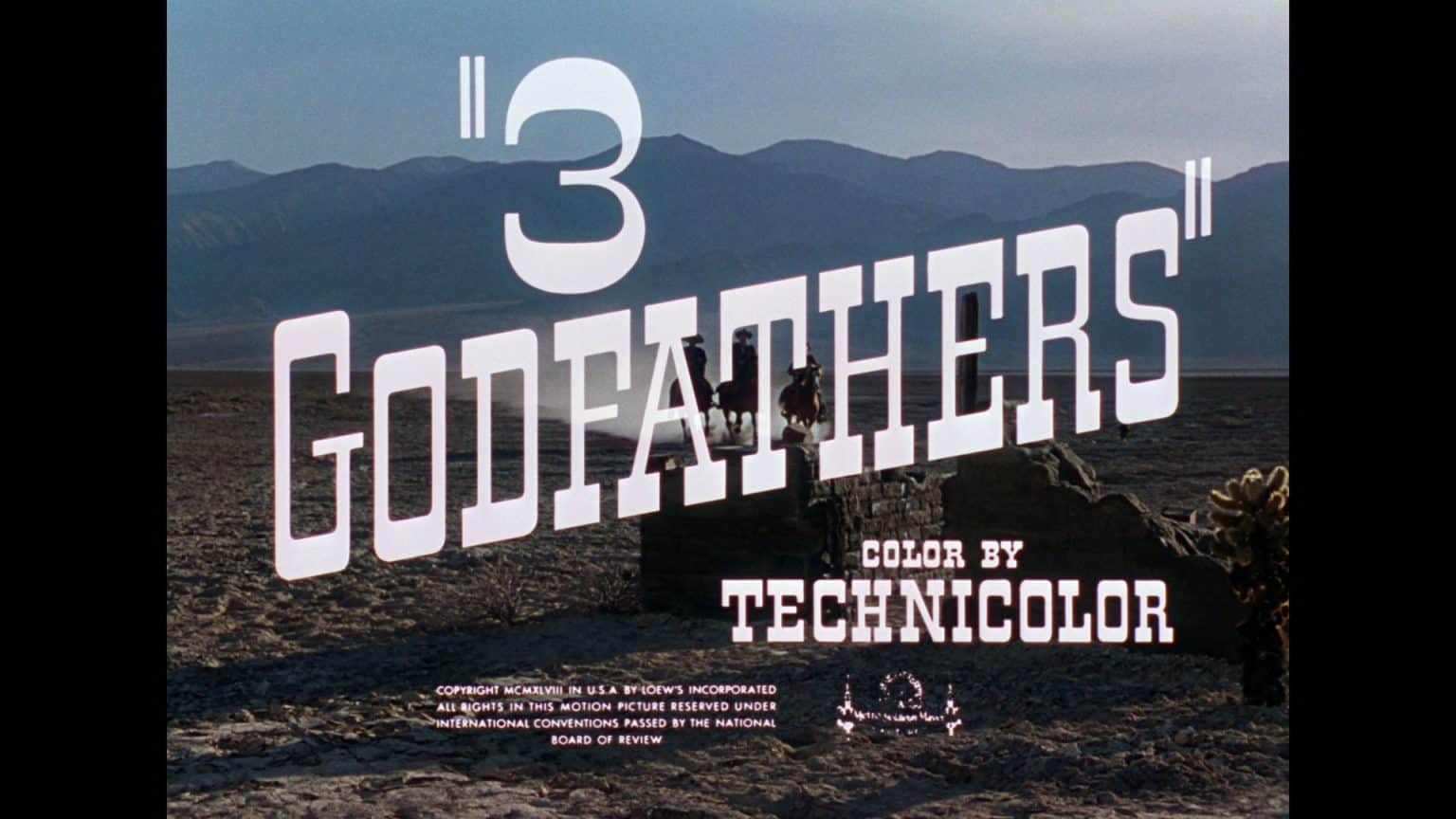 3 Godfathers (1948) [Warner Archive Blu-ray review] | AndersonVision