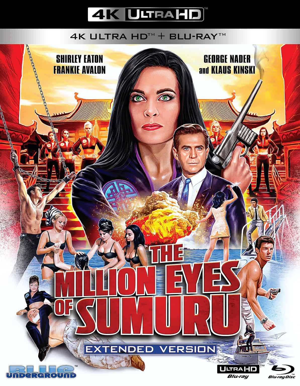 Blue Underground Unveils World Premiere of The Million Eyes of Sumuru ...