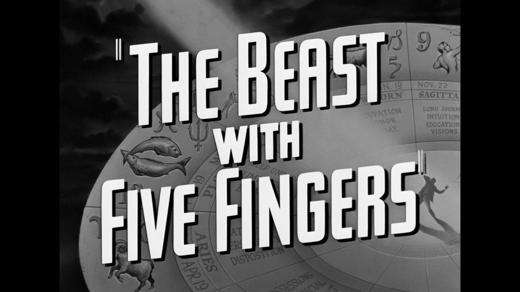 The Beast with Five Fingers (1947) [Warner Archive Blu-ray review ...